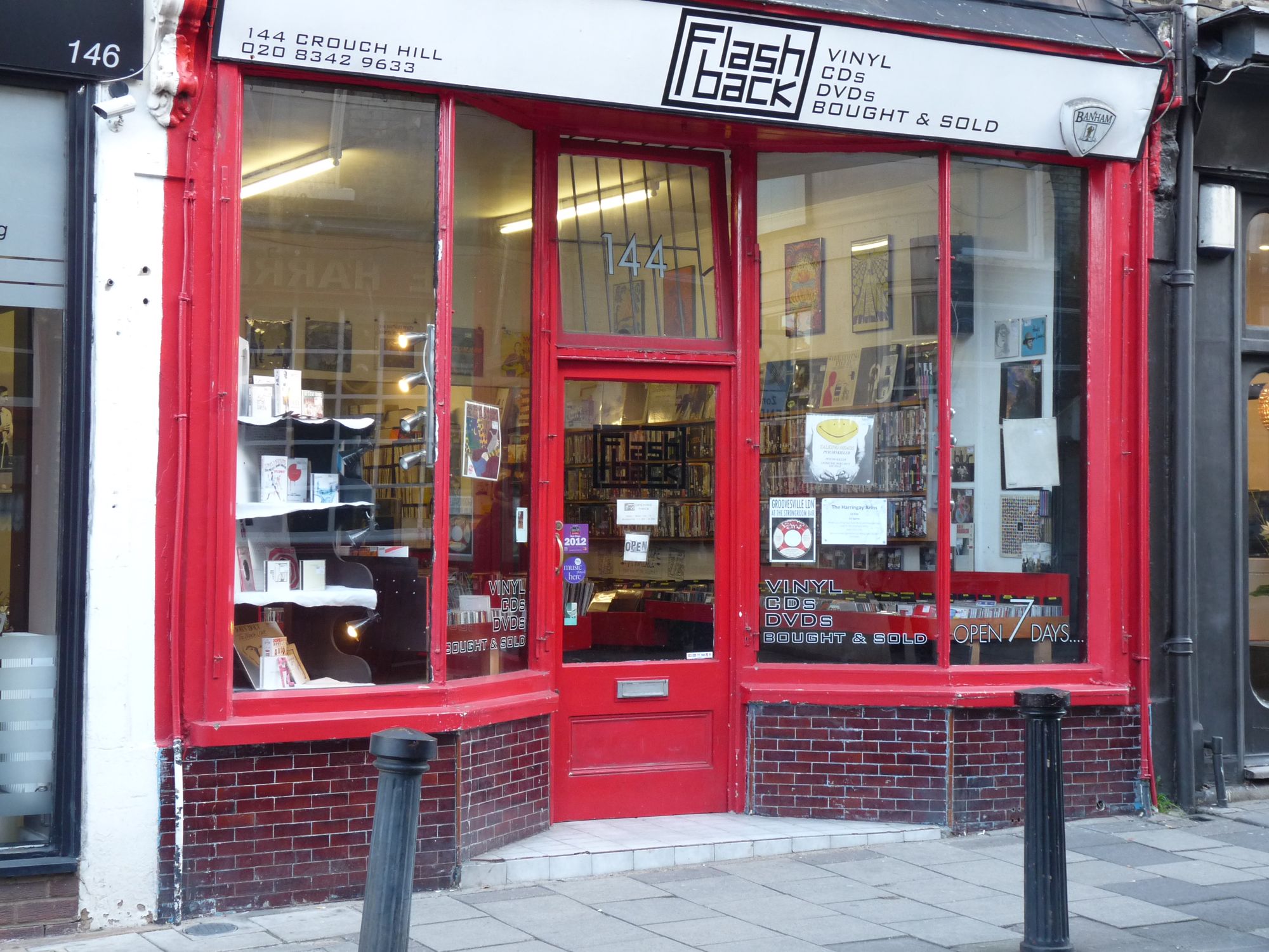 Flashback Records, Crouch-End | Cool Places