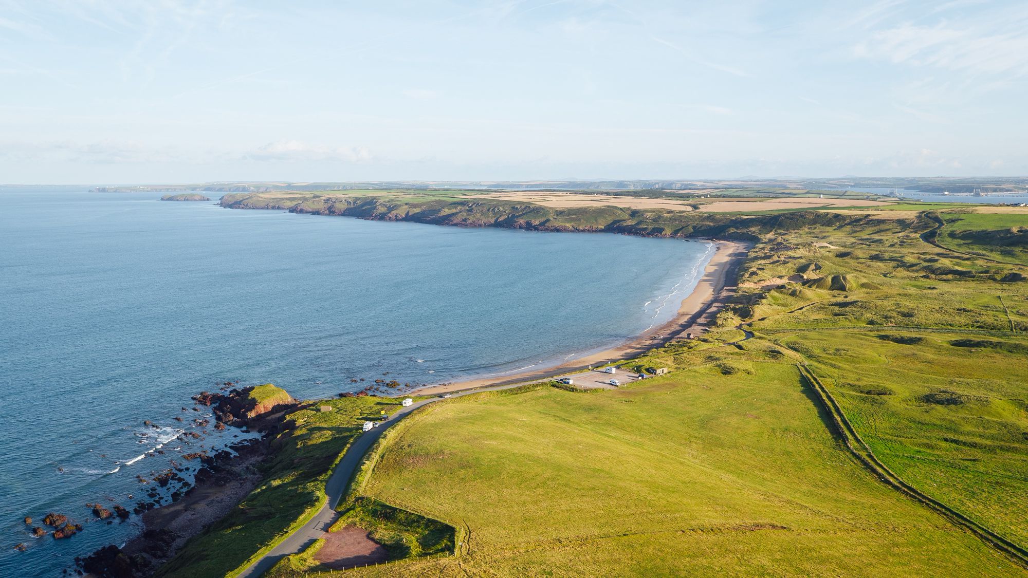 Manorbier Camping | Campsites in Manorbier, Pembrokeshire