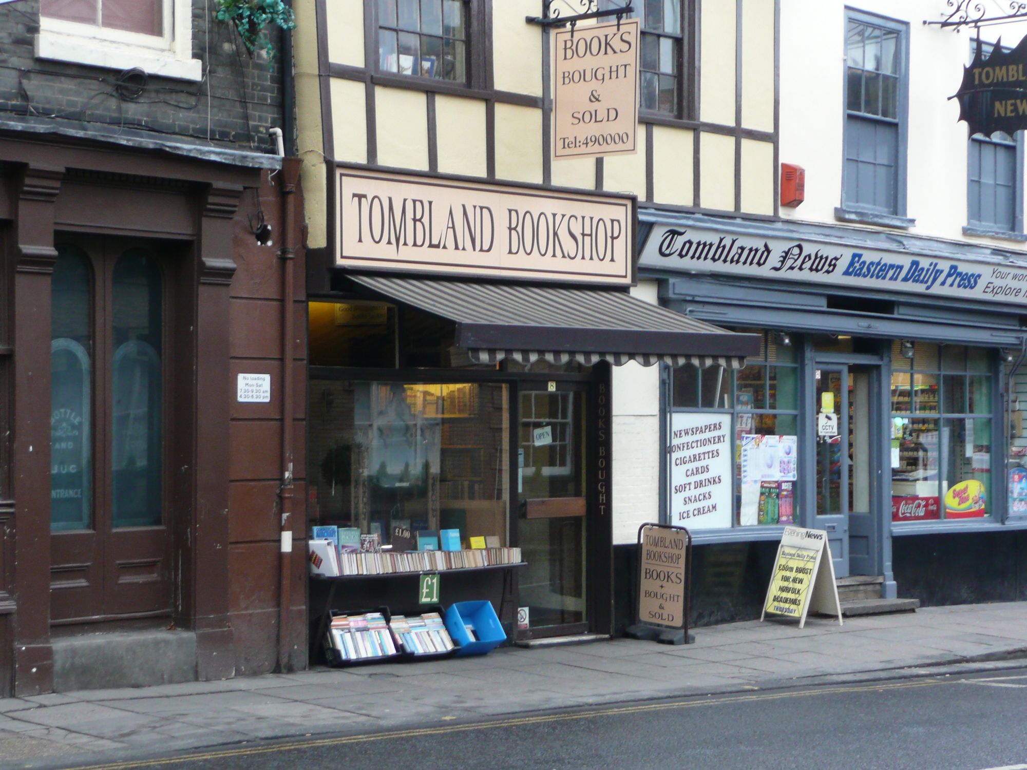 Tombland Bookshop, Norwich | Cool Places