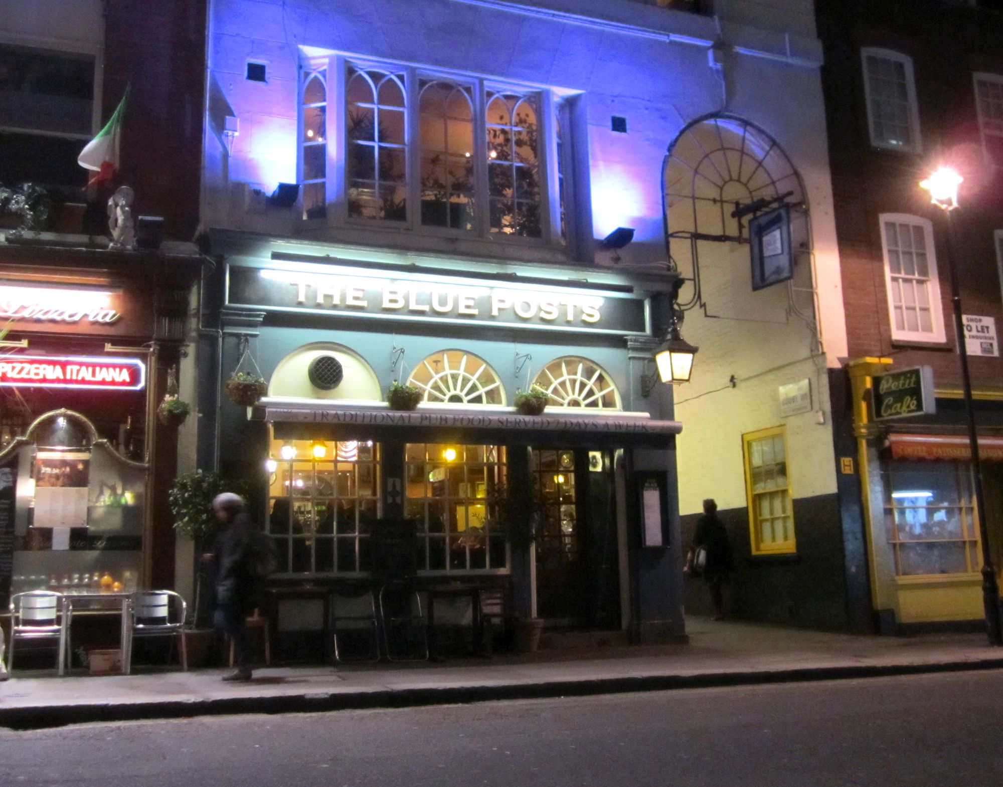 Blue Posts, Soho | Cool Places