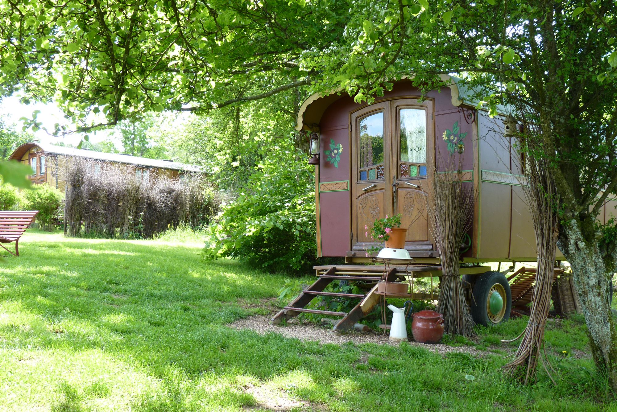 Gypsy Caravans and Roulottes in France